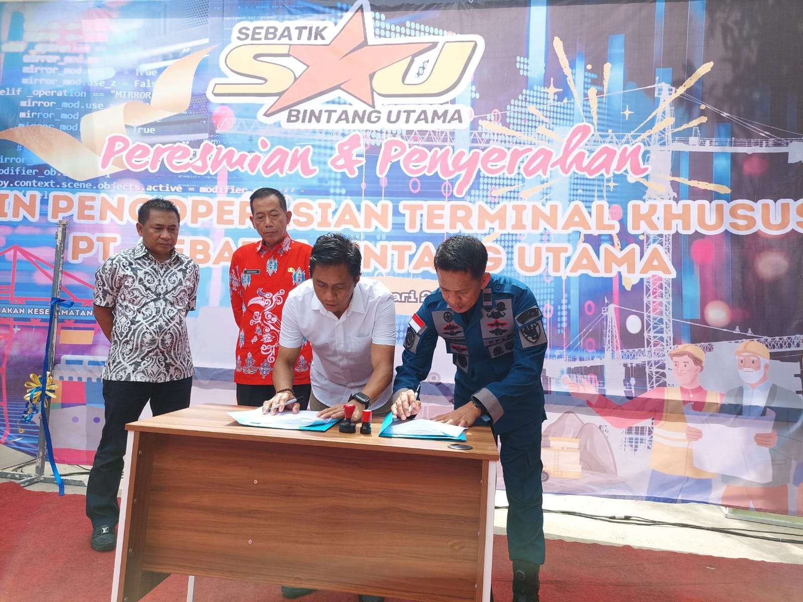 Kantongi Izin, Terminal Khusus Material Bangunan Akhirnya Diresmikan ...