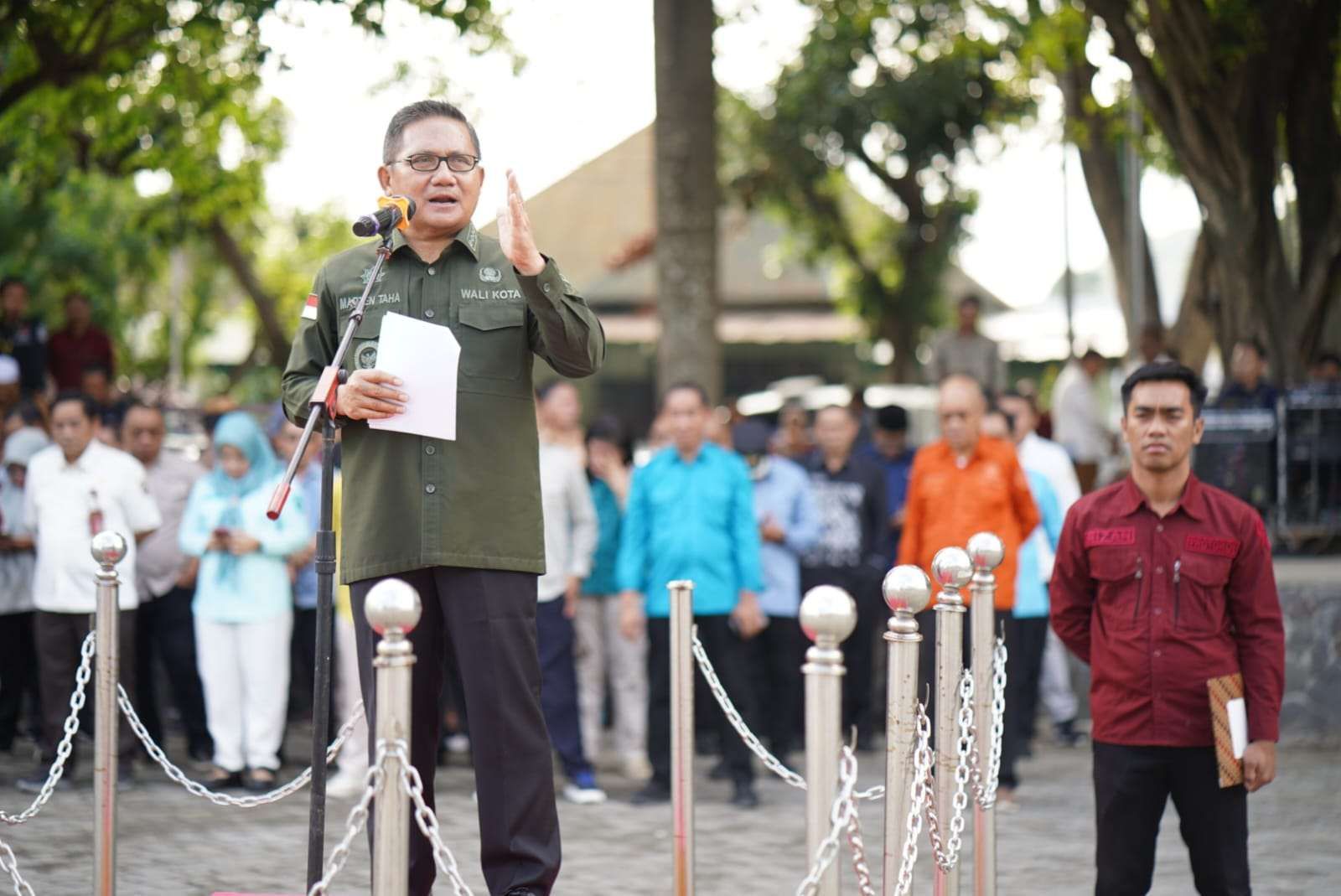 Marten Taha, Saya Tidak Pernah Libatkan ASN Berpolitik Praktis - RRI.co.id