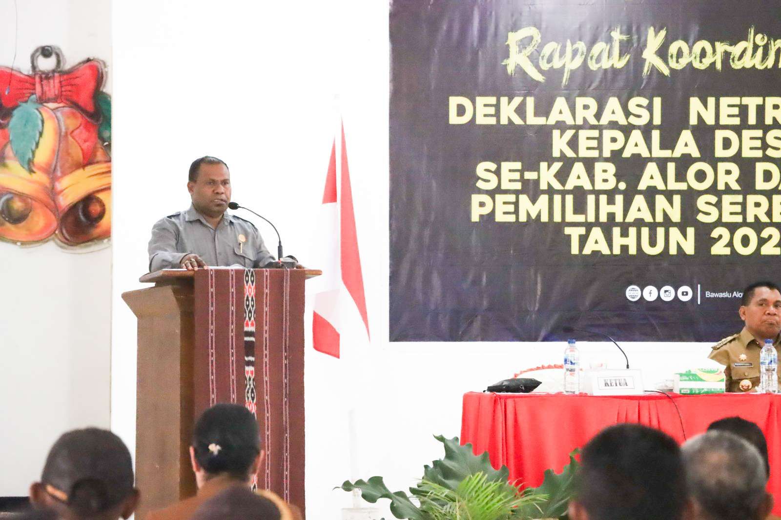 Bawaslu Alor Tegaskan Larangan Kepala Desa Terlibat Kampanye - RRI.co.id