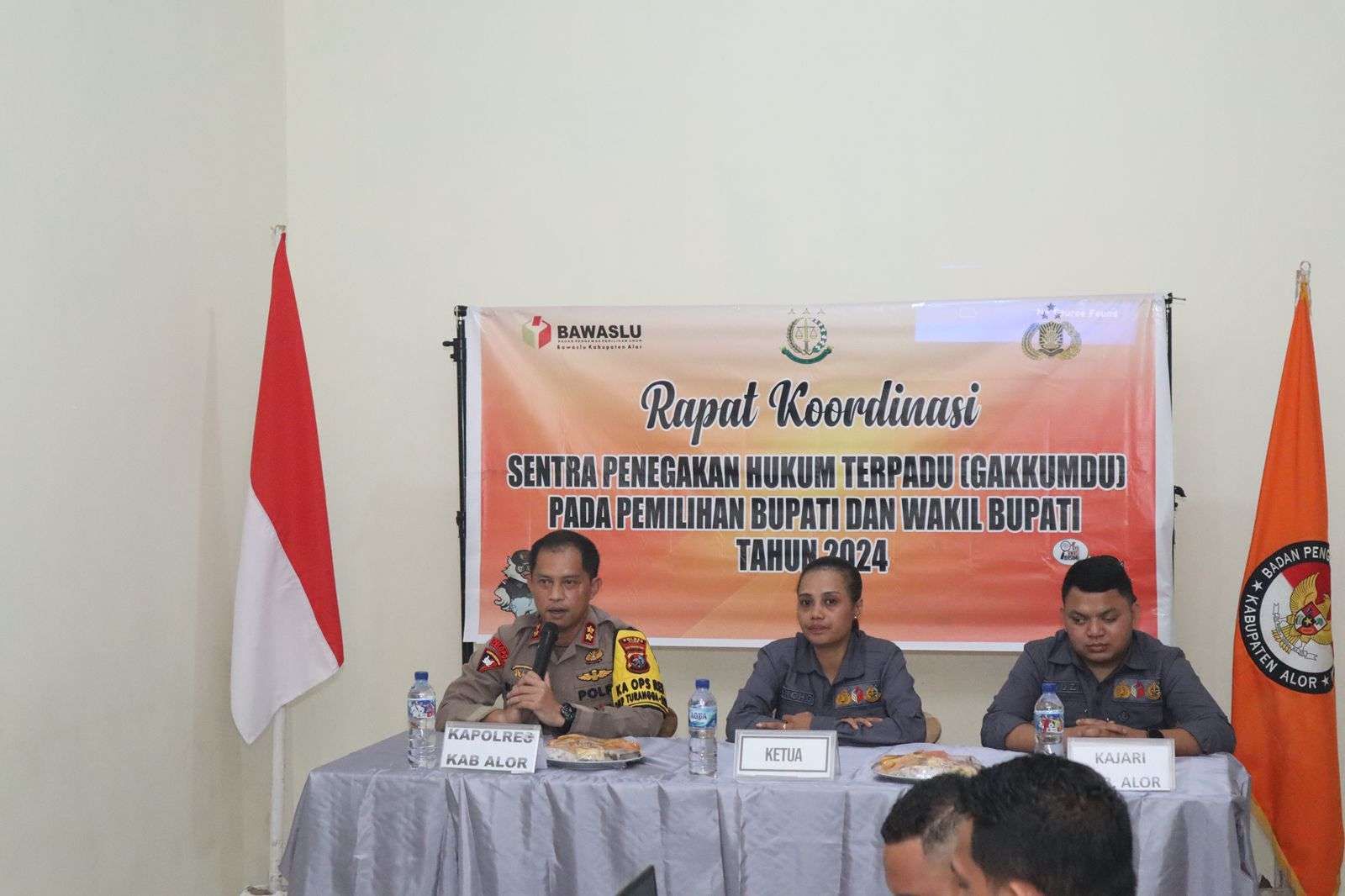 Rakor Sentra Gakkumdu Alor Bahas Pilkada 2024 - RRI.co.id