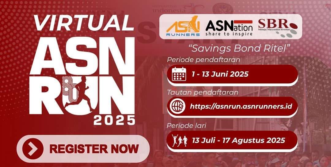 Virtual ASN Run 2025 Resmi Dibuka - RRI.co.id