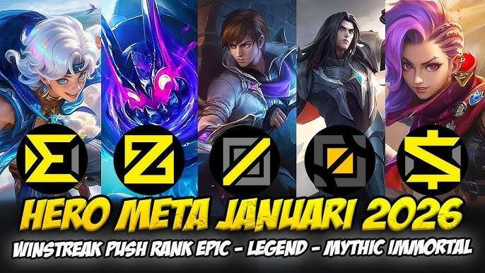 Deretan Hero Meta Terbaik Mobile Legends 2026 - RRI.co.id