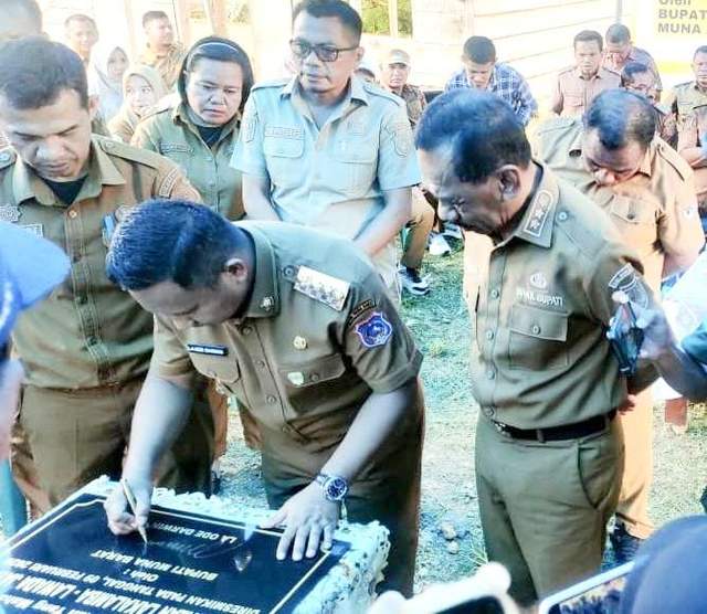 Ruas Jalan Lakalamba–Lawada Muna Barat Resmi Difungsikan - RRI.co.id
