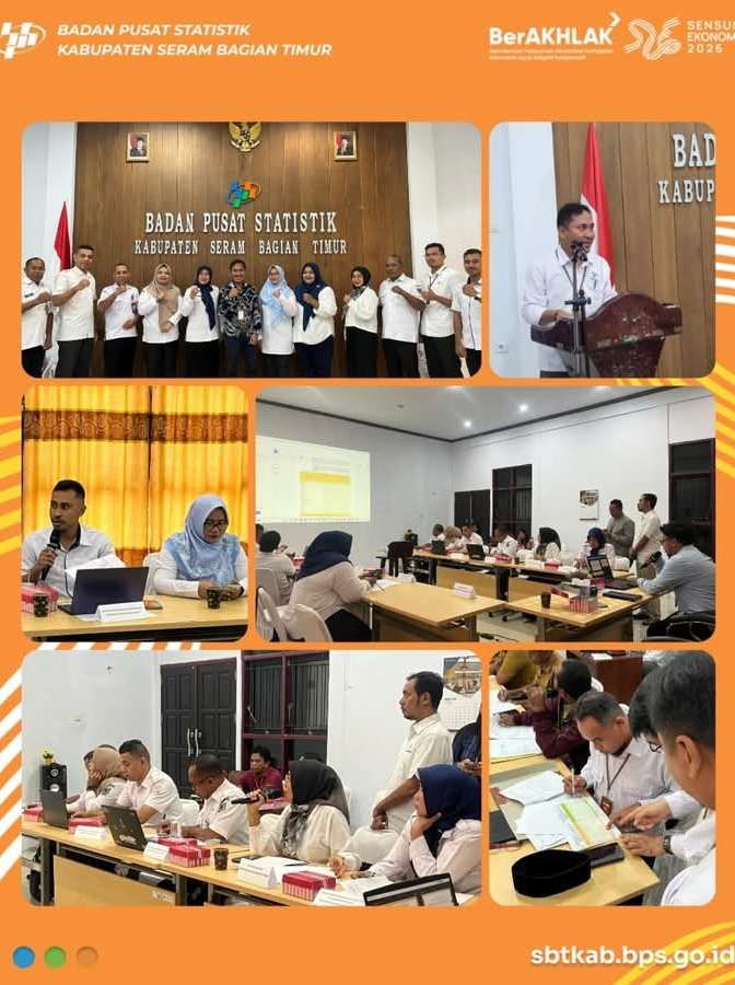 BPS Fokus Diskusi Penyusunan Publikasi SBT Dalam Angka 2025 - RRI.co.id