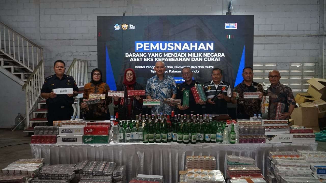 Bea Cukai Marunda, Musnahkan Barang Hasil Sitaan Bernilai Miliaran ...