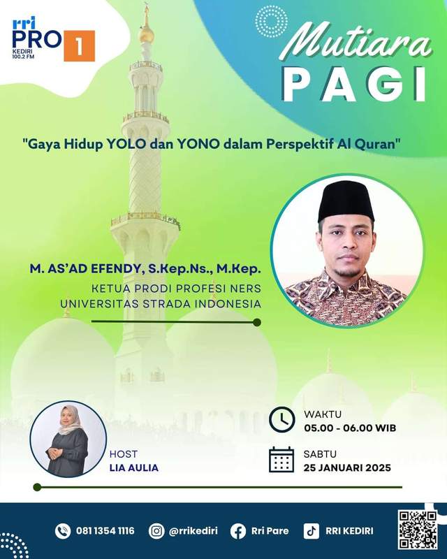 Gaya Hidup YOLO dan YONO dalam Perspektif Al-Qur’an - RRI.co.id