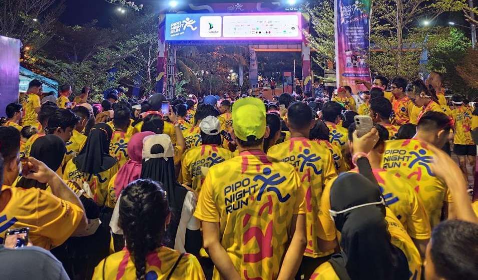 PIPO NIGHT RUN 2025 Meriahkan Malam Kota Makassar - RRI.co.id