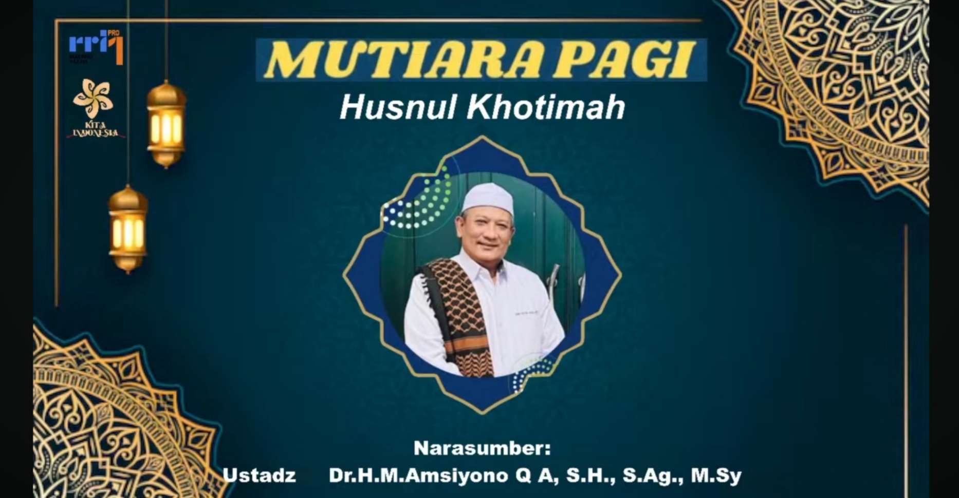Pengertian dan Tanda Husnul Khotimah - RRI.co.id