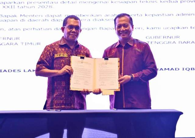 Surati Presiden Prabowo, NTB-NTT Siap Jadi Tuan rumah PON 2028 - RRI.co.id