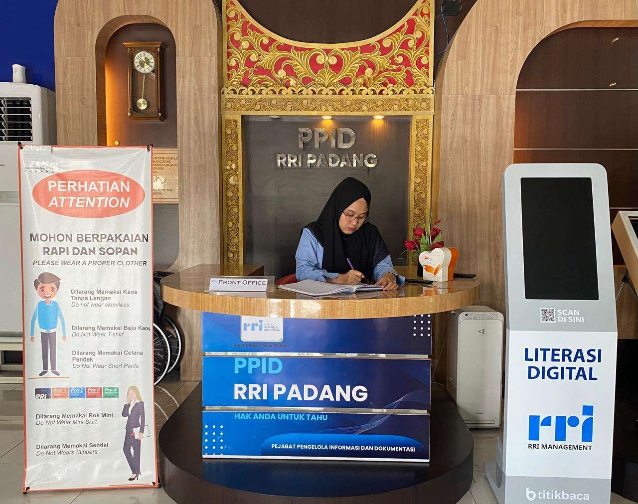 Front Office sebagai Penentu Kesan Pertama Sebuah Organisasi - RRI.co.id