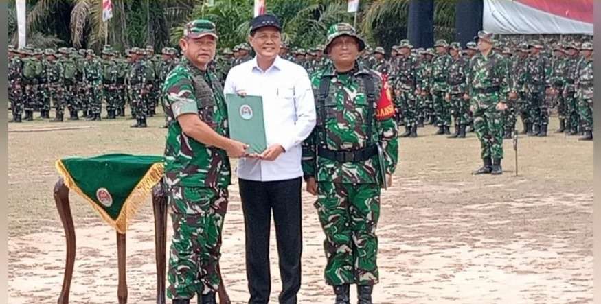 Kasad Maruli Tutup TMMD 126 Muara Enim - RRI.co.id