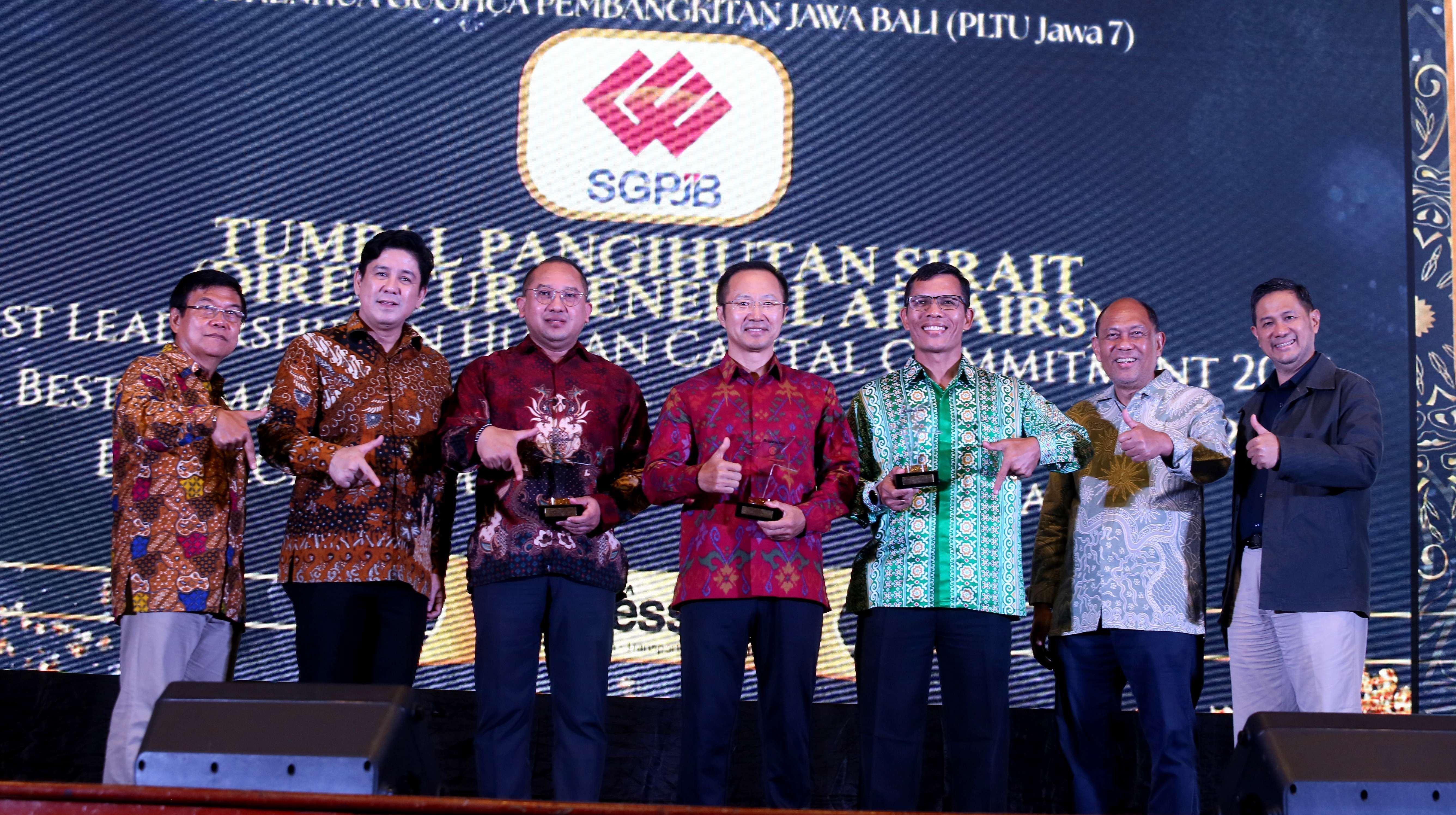 PT SGPJB Raih Tiga Penghargaan Best HC Awards 2025 - RRI.co.id