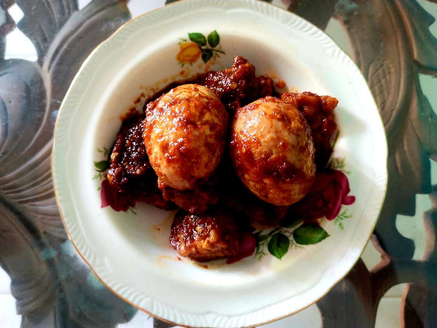 Resep Telur Tempe Masak Sambal Bumbu Bali - RRI.co.id
