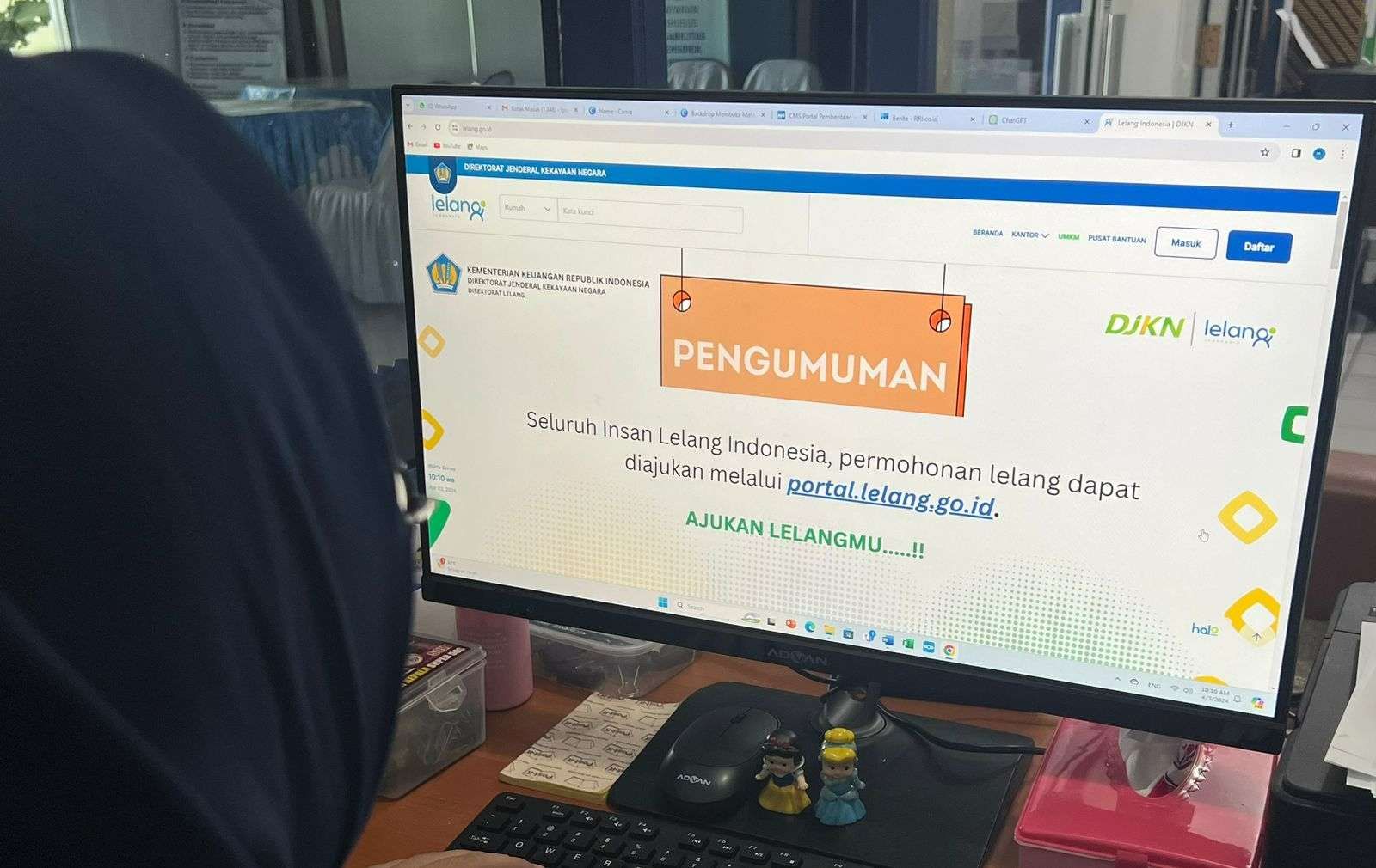 Tata Cara Pengajuan Lelang Melalui Website Lelang.go.id - RRI.co.id